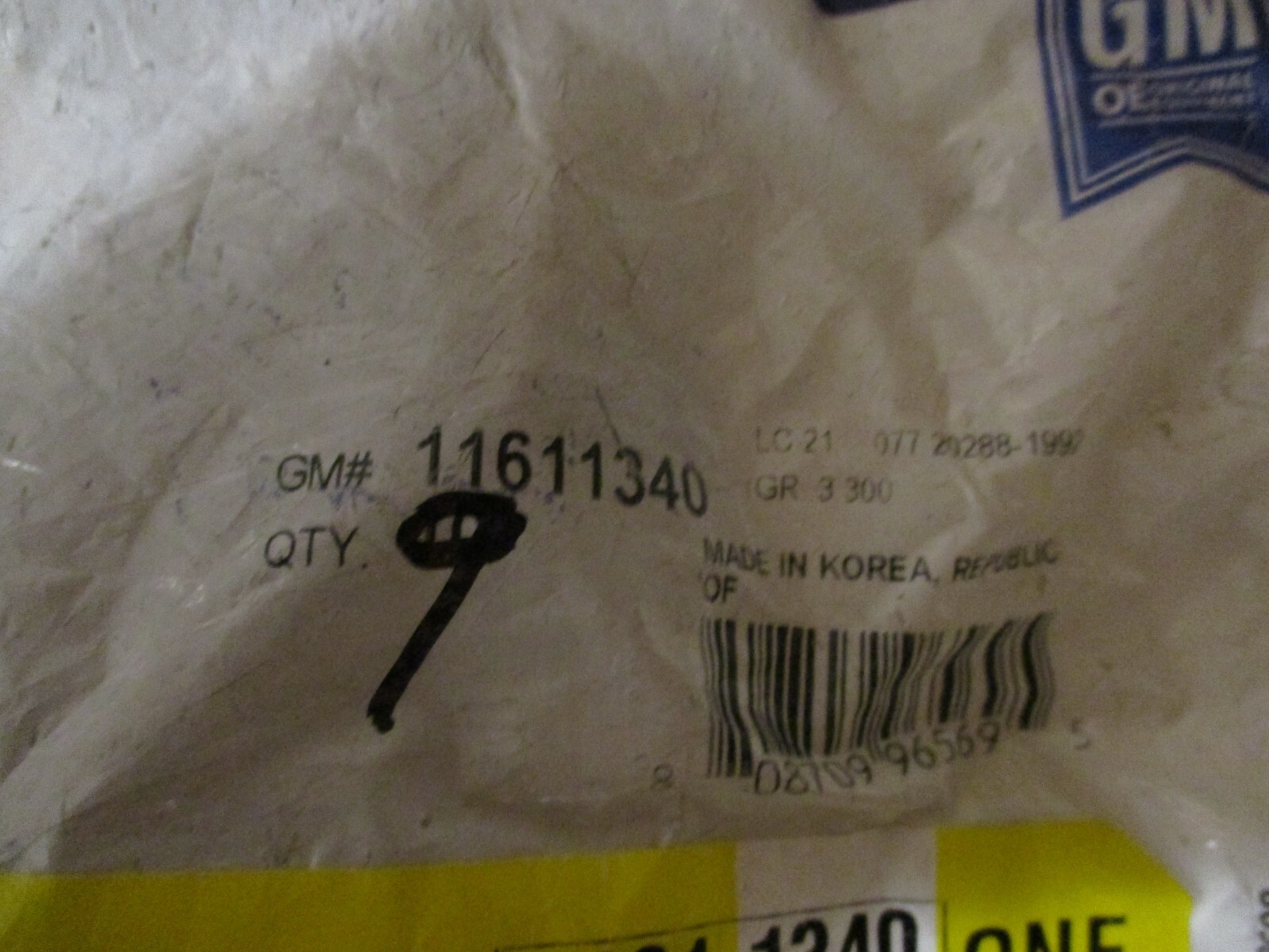 AC Delco 11611340 Fuel Injection Fuel Rail Bolt (Package of 9) | eBay