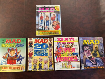 MAD MAGAZINES! LOT OF 5, 1988, 1990's, Plus Super Special 1999 | eBay