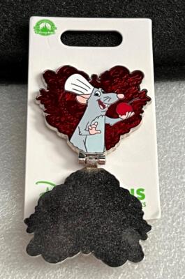 Disney WDW Remy's Ratatouille Adventure Remy Holding Cherry Hinged Pin ...