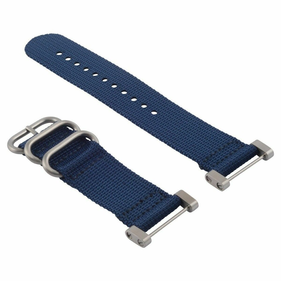 NEW FOR SUUNTO CORE NYLON WATCH DIVER WATCH BAND LUGS ADAPTER SET STEEL ...