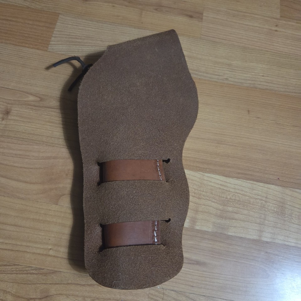 Vintage Oklahoma Leather Double Loop Holster Premium Saddle Leather. | eBay