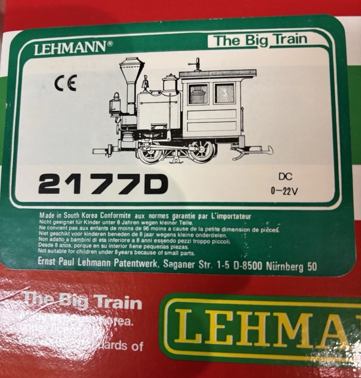 LBG Big Christmas Train Engine, Sound Box Box Car, Two Gondolas, And ...