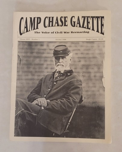 Camp Chase Gazette, Vol. XXVI No. 1, October 1998 | eBay