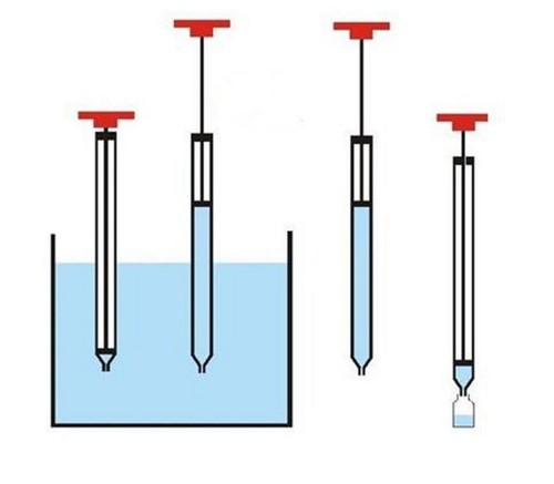 Stainless Steel Sampling Probe Liquid Water Grease Cream Viscous ...