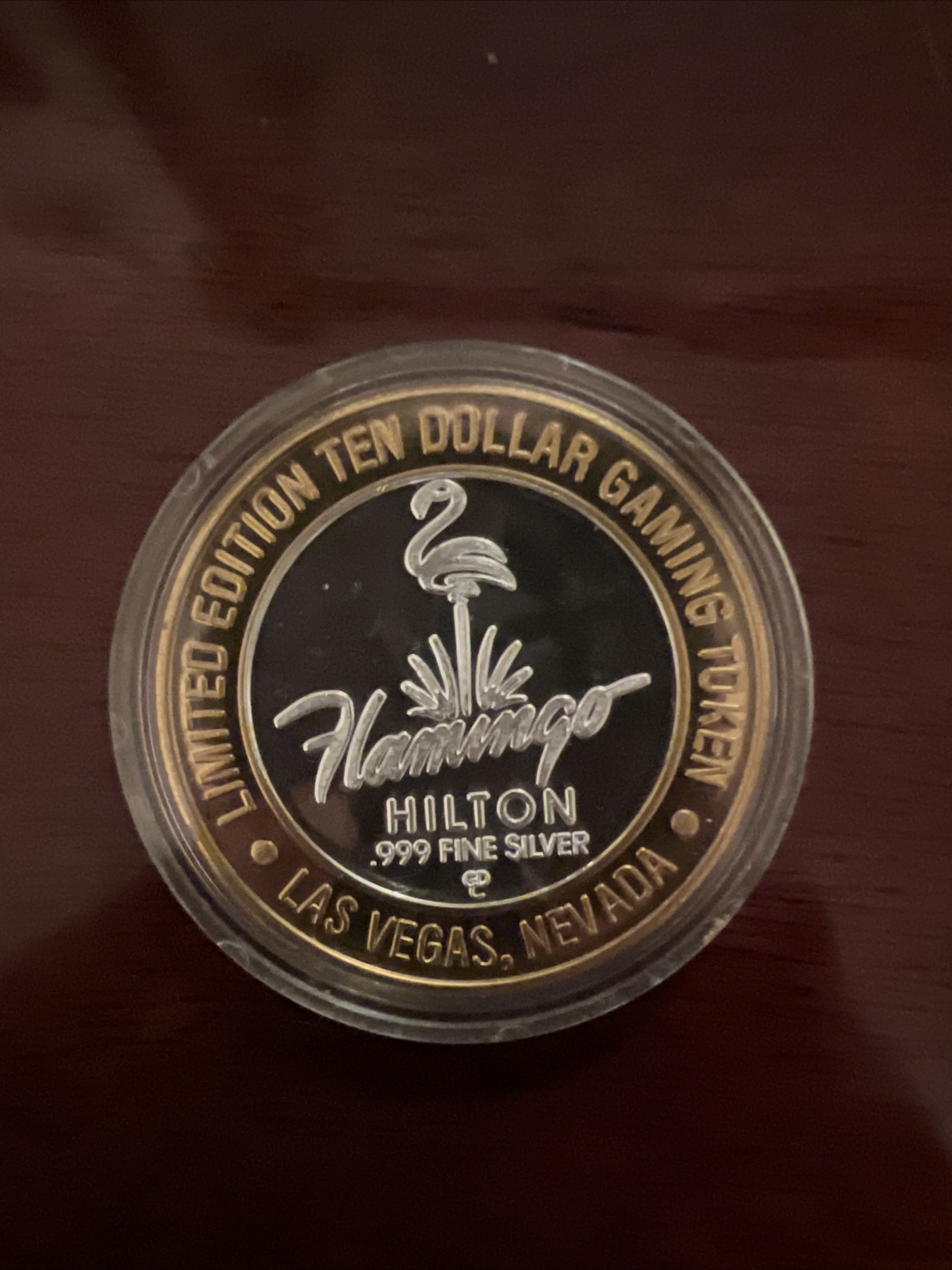 1999 Limited Edition $10 Casino Token Flamingo Hilton Casino | eBay