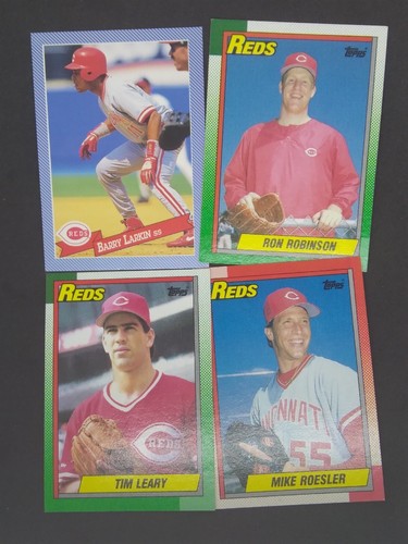 Cincinnati Reds Vintage And Junk Wax Era Baseball Cards Lot. Vets And ...