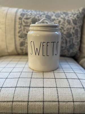 SALE! NEW! - Rae Dunn Container / Jar / Canister / Cookie - 'SWEETS ...