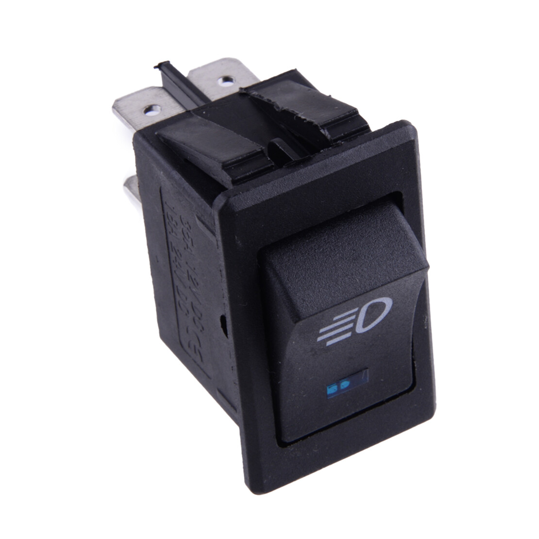 5pcs/set Universal Car Fog Light Rocker Switch LED Dashboard 4pin 12V ...