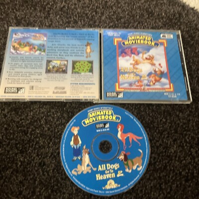 All Dogs Go To Heaven 2 Animated Storybook Moviebook CD-Rom 1996 | eBay