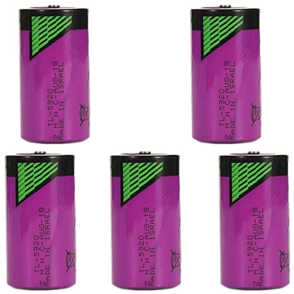 5x TL-5920 for Tadiran TL-5920/S 3.6V C 8.5 Ah Li-ion Battery (ER26500 ...