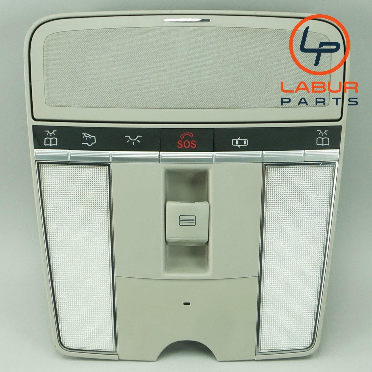 +C1143 W221 MERCEDES 07-10 CL S OVERHEAD DOME LIGHT W/ SUN ROOF SWITCH ...