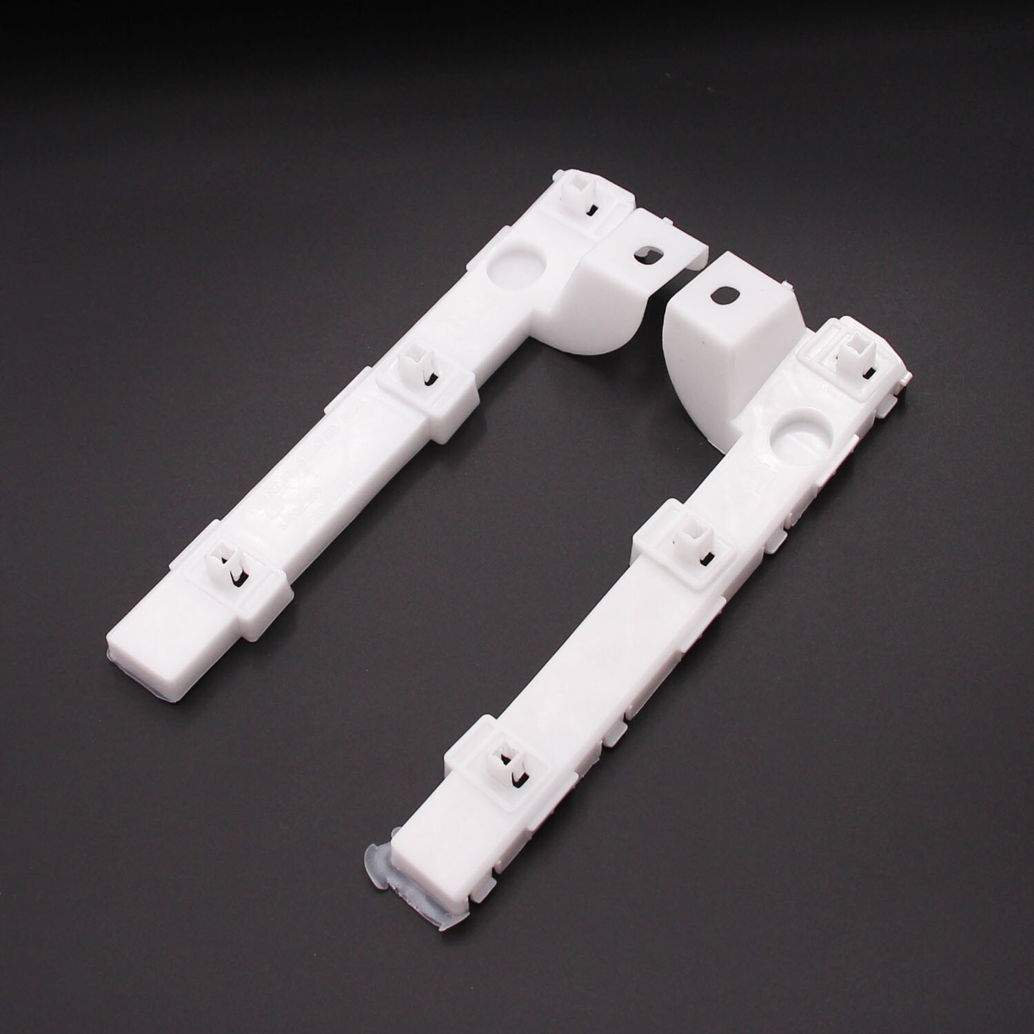 Pair of Front Bumper Bracket 6400F549 6400F550 Fit for 08-17 Mitsubishi ...