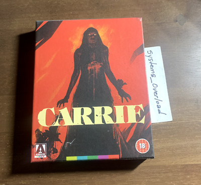 Carrie (Blu-ray, 1976) Arrow Limited Edition OOP Region B UK Brian ...