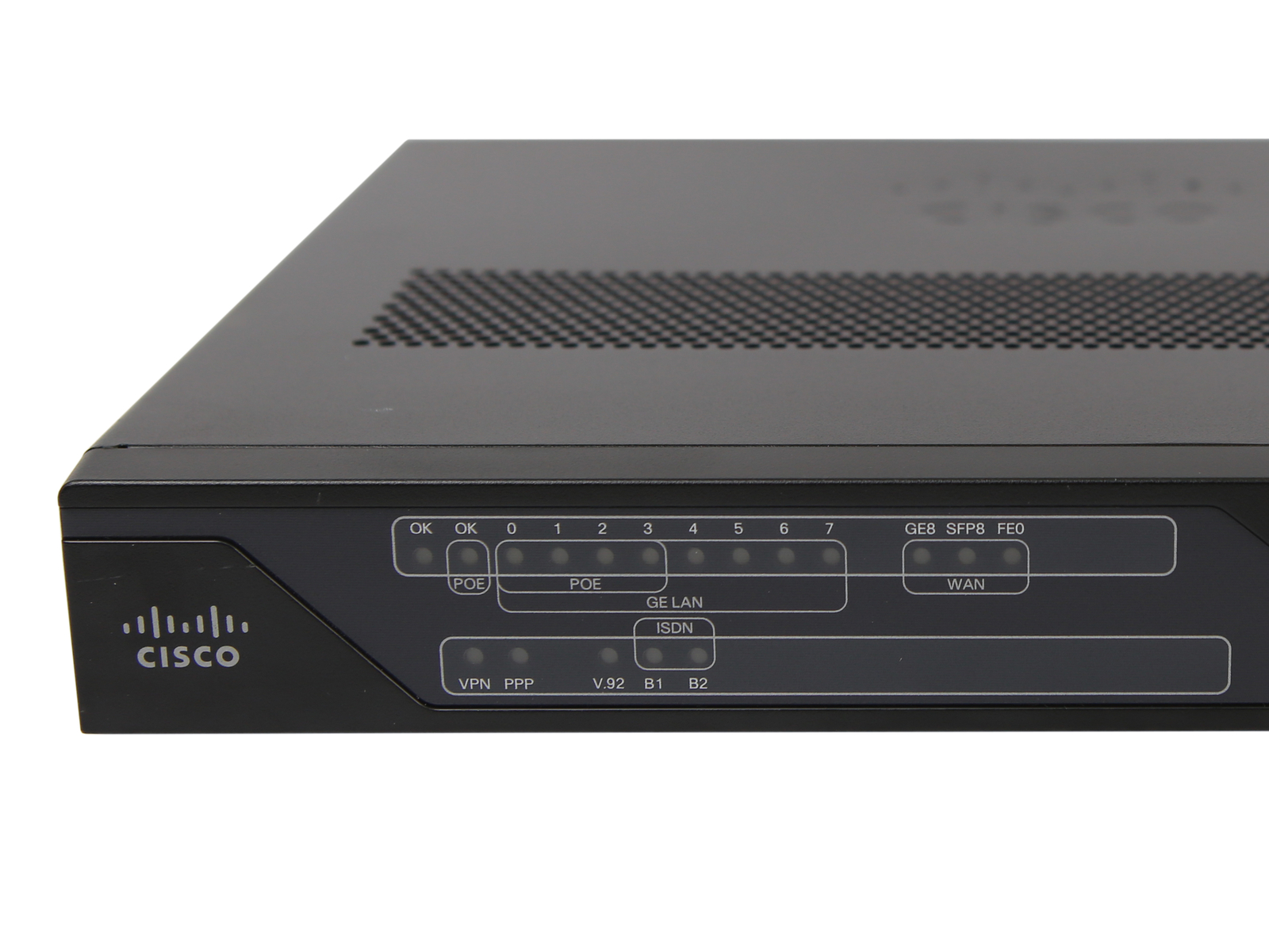 Cisco Router C891F-K9 2Ports WAN 1000Mbits 8Ports LAN 1000Mbits Without ...