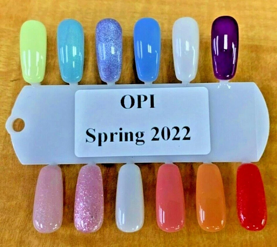 Opi Shellac Colors Spring 2022