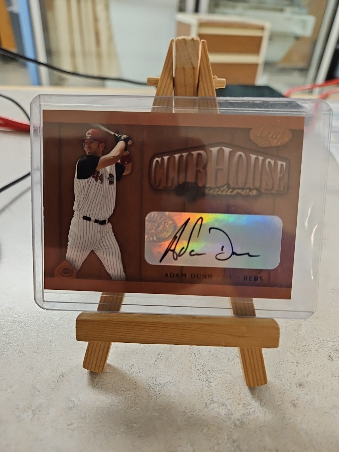 2002 Leaf Baseball Adam Dunn Clubhouse Signatures Autograph 200/200 | eBay