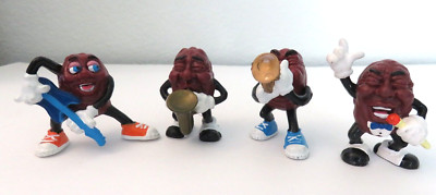 Legendary Anthropomorphized California Raisins Band Vintage Figurines ...