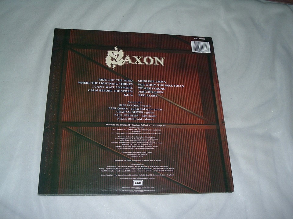 SAXON Destiny '88 LP ORIGINAL RARE AUS IMPORT press MINT !!!! | eBay