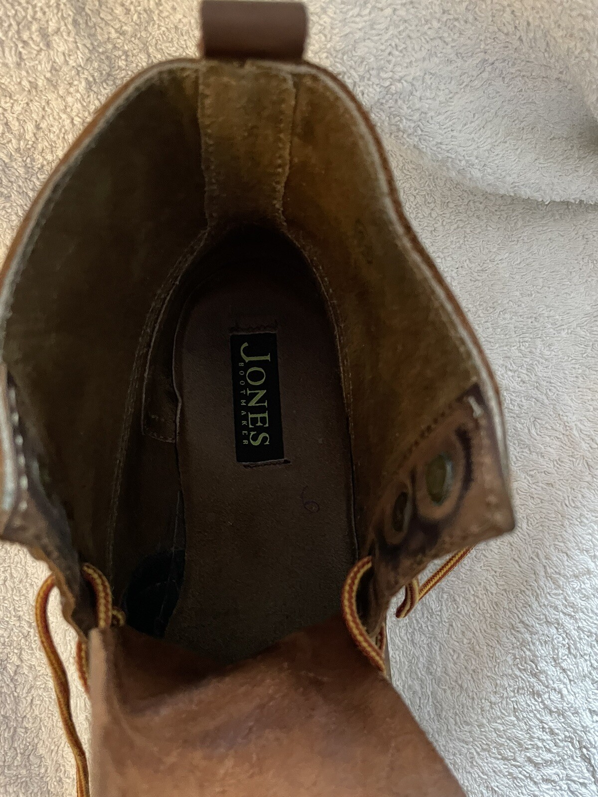 Jones The Bootmaker boots Size 44/9.5 uk EXCELLENT CONDITION tan darc ...