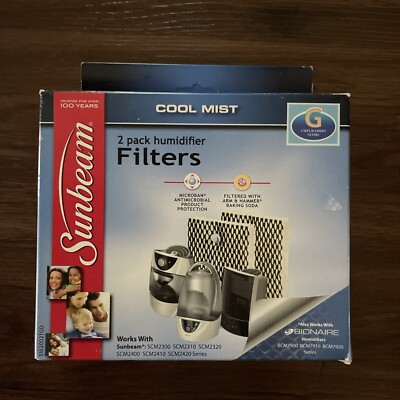 3 Packs Humidifier Filters Cool Mist Sunbeam Bionaire SW2002TGD ...