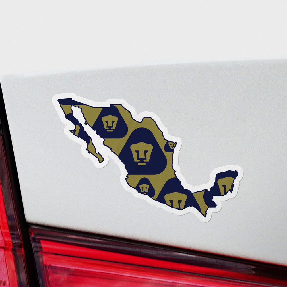 (4 Pack) Pumas UNAM Vinyl Sticker Decal Calcomania Futbol Soccer Liga ...