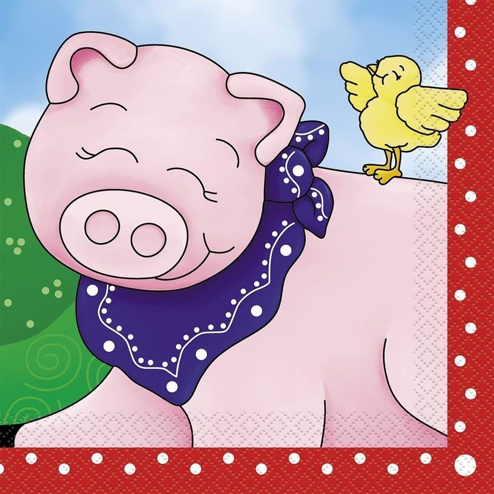 Farm Friends Barnyard Party Supplies You Choose Plates Napkins Blowouts ...