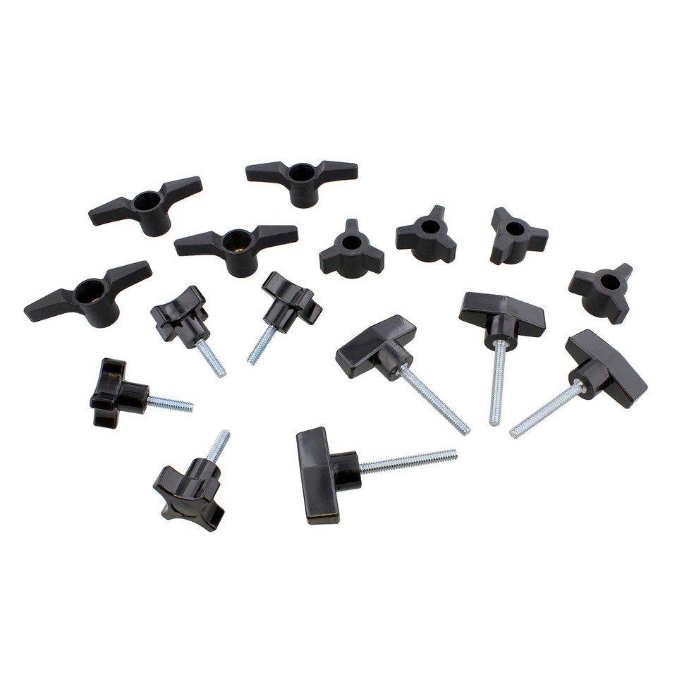 DCT | Jig Hardware Kit – 36 Pc Hardware Kit for Woodworking Jigs and ...