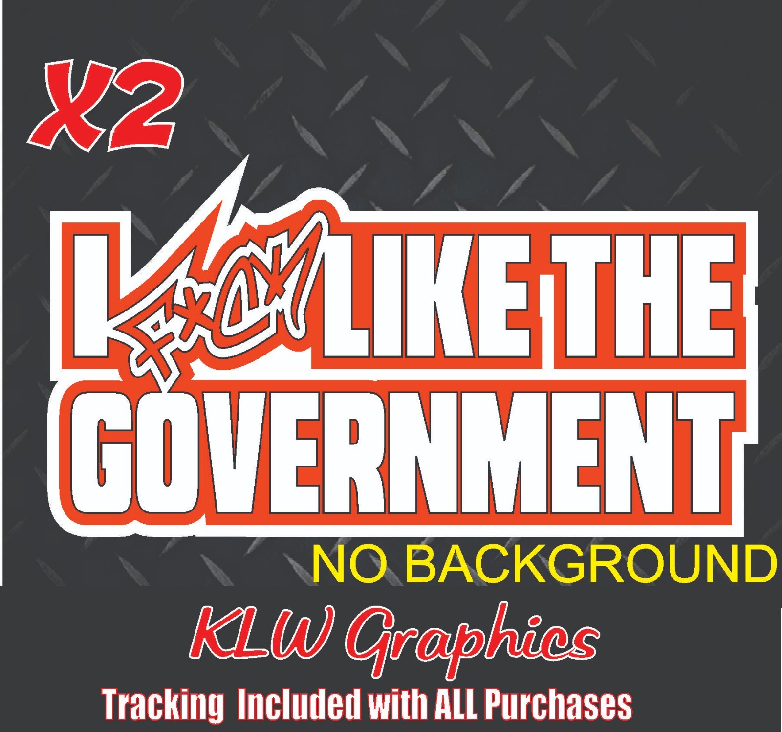 I Fck Like THE GOVERNMENT Decal Sticker Funny Turbo Diesel Truck ...