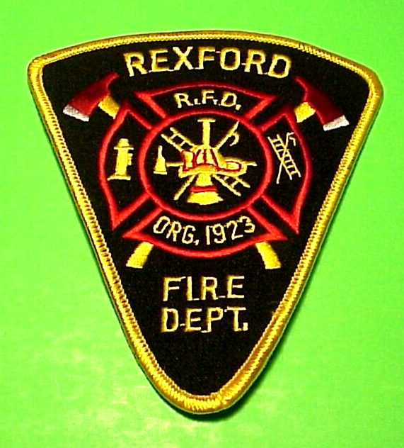 REXFORD KANSAS ORG. 1923 KS 4 3/8" FIRE DEPT. PATCH FREE SHIPPING!!! | eBay