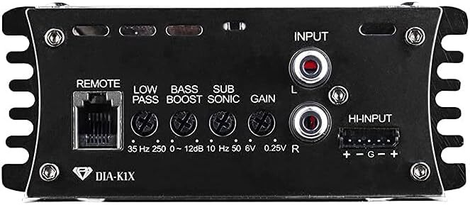 Black Diamond Amplifier 1-Ch Monoblock Class D 3000W Peak Acrylic ...