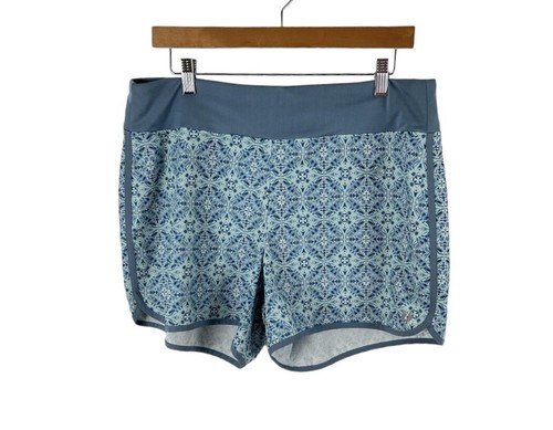 Hang Ten Women’s Blue Sealine UPF 50 Unlined 5" Hybrid Shorts L | eBay