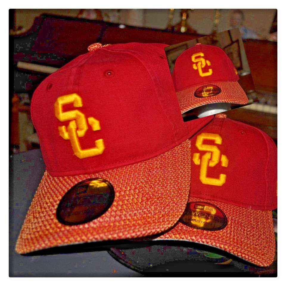 USC NEW ERA RED/GOLD USC Trojans Baseball cap Hat 9fifty ADJUSTABLE | eBay