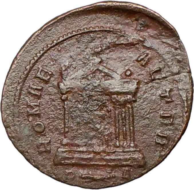 PROBUS 281AD Rare Authentic Genuine Ancient Roman Coin ROMA TEMPLE ...
