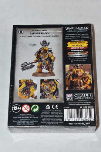 Fafnir Rann Horus Heresy HH Warhammer 30K 40K Black Library Day Model ...