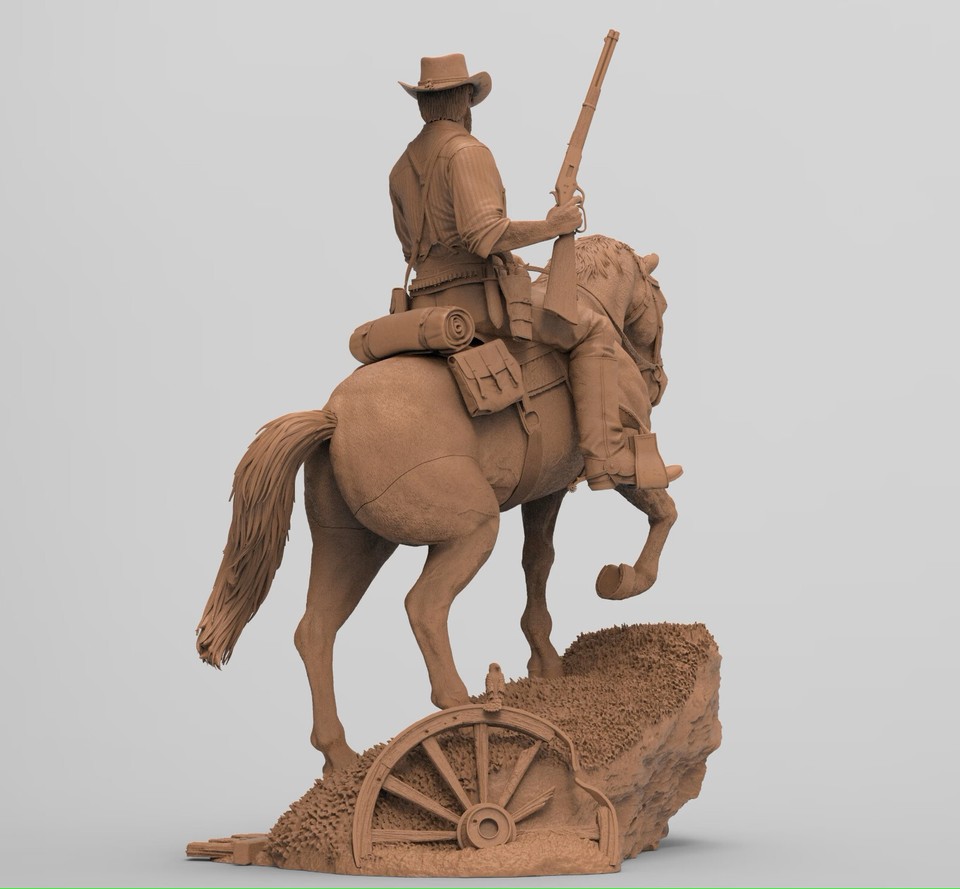 Arthur Morgan Figure - Red Dead Redemption 2 Collectible Statue ...