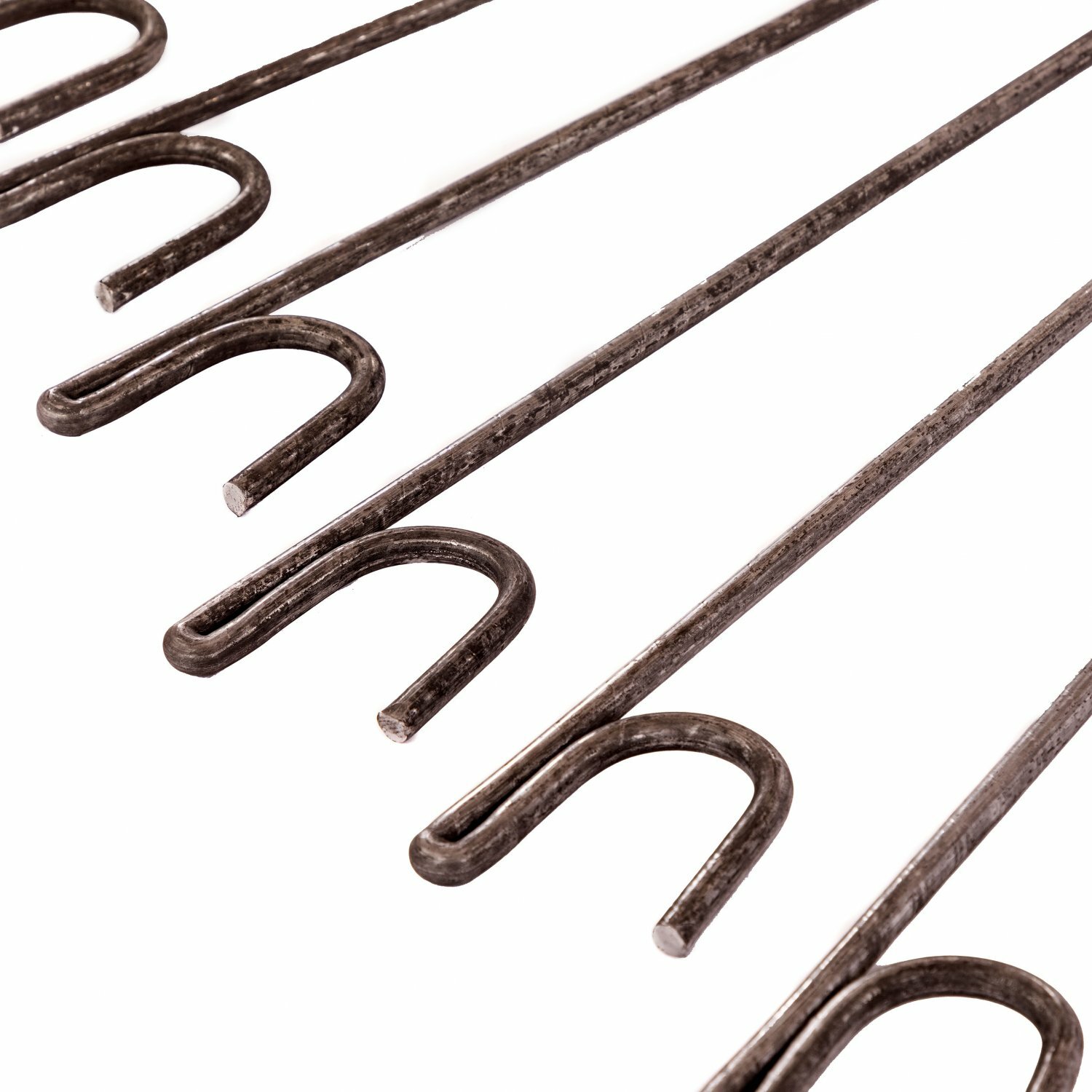 Steel Metal Barrier Fencing Fence Pins Post Stakes 10mm x 1250mm Pack ...