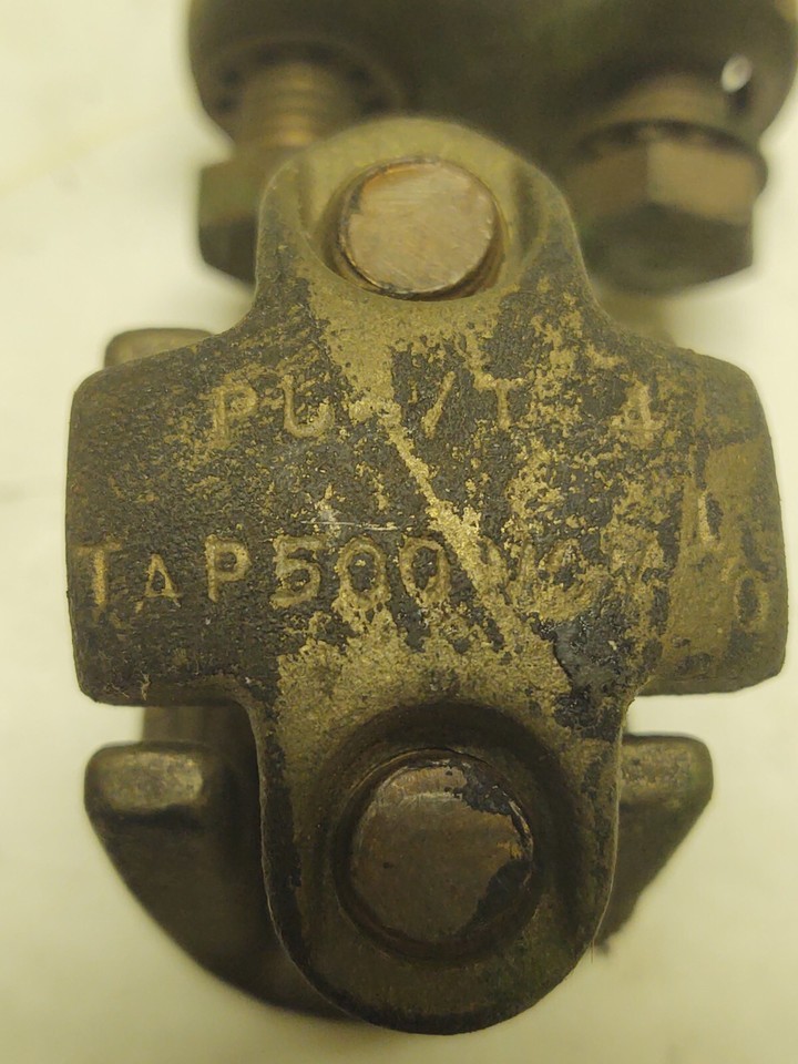 (Lot 4) Bronze 3/0- 500 SPLIT BOLT NUT WIRE ELECTRICAL CABLE CLAMP ...