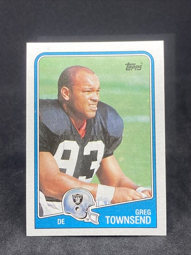 GREG TOWNSEND 1988 Topps NFL Football #338 RAIDERS | eBay
