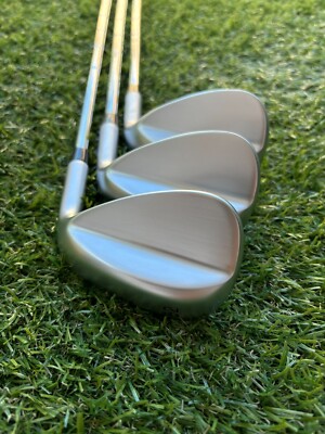 Forged Wedge Set - 52*, 56*, 60* - MRH - Stiff Flex - New - Milled ...