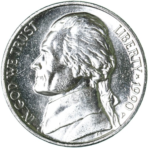 1990 P Jefferson Nickel Choice BU US Coin See Pics N989 | eBay