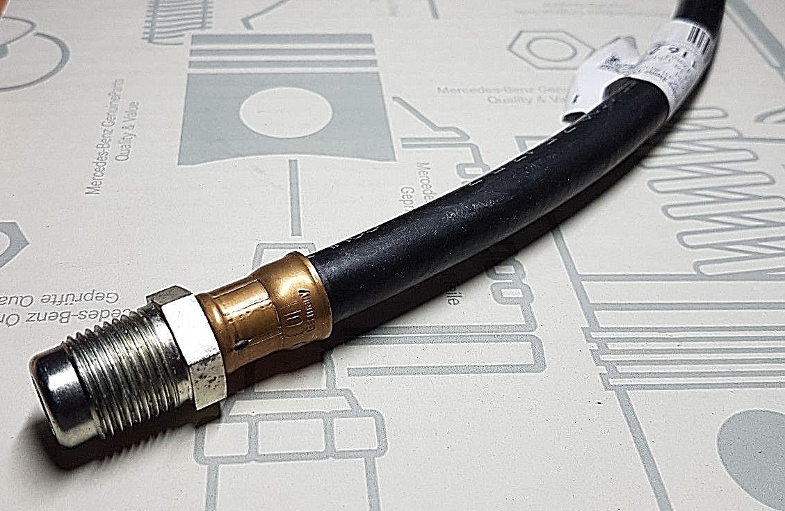 /126/ orig. Mercedes-Benz Kraftstoffleitung Diesel W116 W123 W124 W126 ...