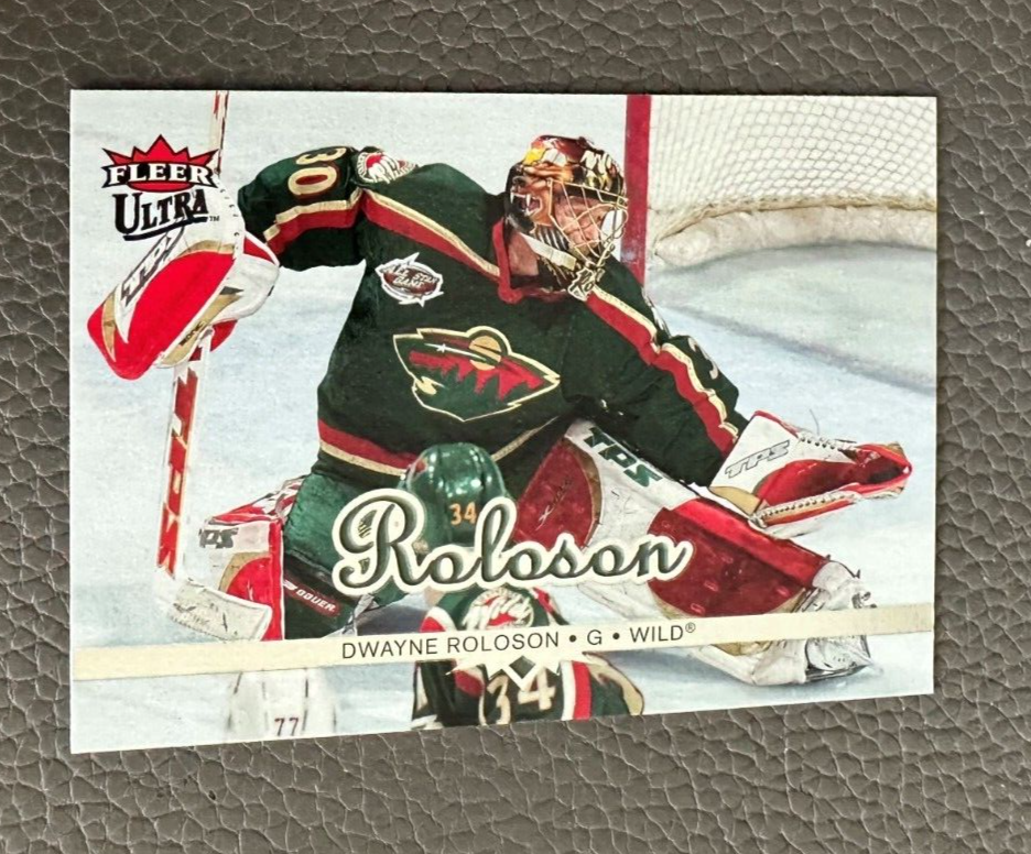 2005-06 Fleer Ultra Hockey #98 Dwayne Roloson Wild Goalie | eBay
