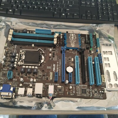 ASUS P8B75-V ATX Motherboard i7/i5/i3 CPU LGA 1155 DDR3 Intel B75 DVI ...