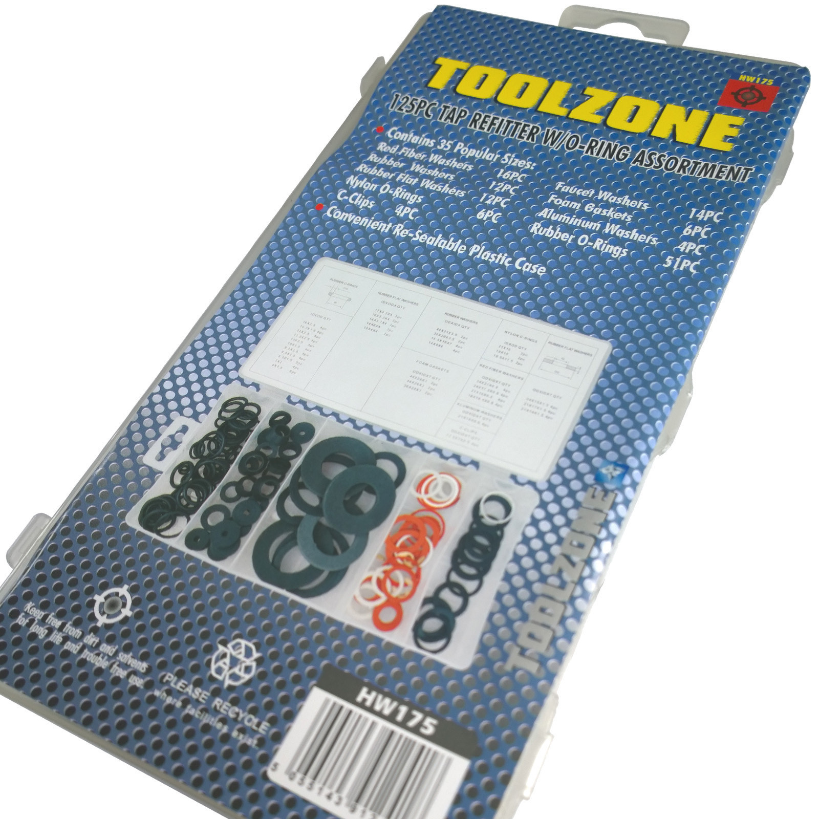 O-Ring Rubber Seals Set Plumbing Tap Ring Washer Kit Stop Dripping Taps ...