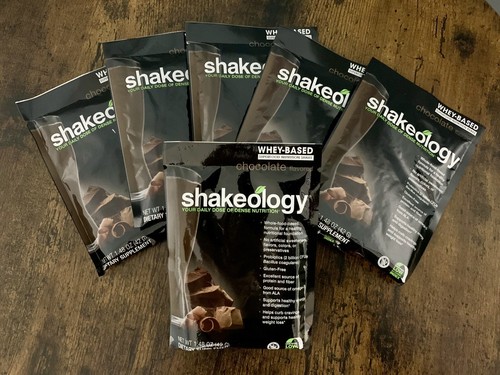 Shakeology Chocolate Whey Based Lot of 6 Packets 4/2025 | eBay