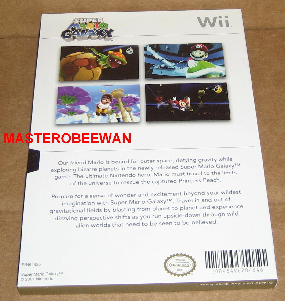 Super Mario Galaxy (Nintendo Wii, 2007) for sale online | eBay