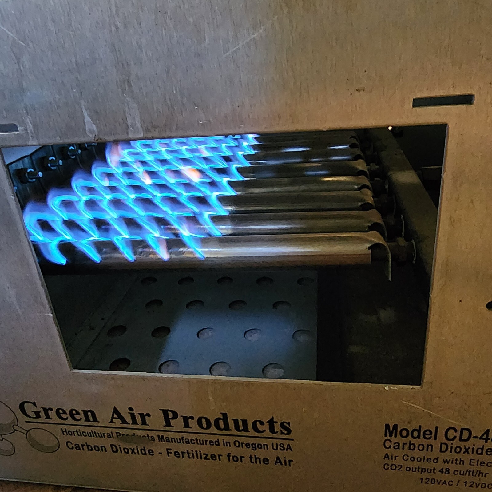 Green Air Products Co2 Carbon Dioxide Generator CD-48 Large 8 Burner ...