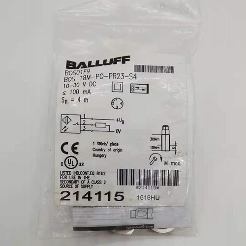 ONE New BALLUFF proximity switch BOS 18M-PO-PR23-S4 Fast Shipping | eBay