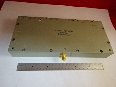 MINI CIRCUITS SPLITTER ZB8PD-2 RF MICROWAVE FREQUENCY CONTROL AS IS #86 ...