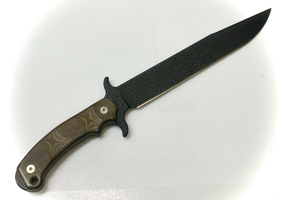 Fehrman Knives | Hoods Woods | Black CPM3V | Never Used | Wood Hunter ...